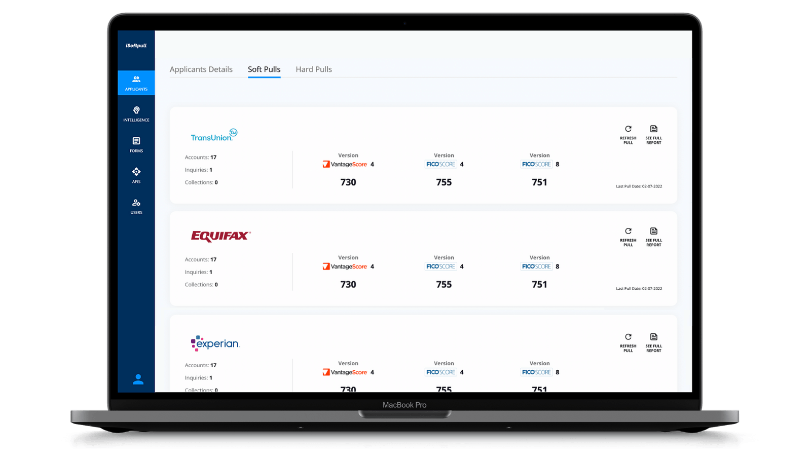 Soft Pull Credit: Reports, Checks - iSoftpull